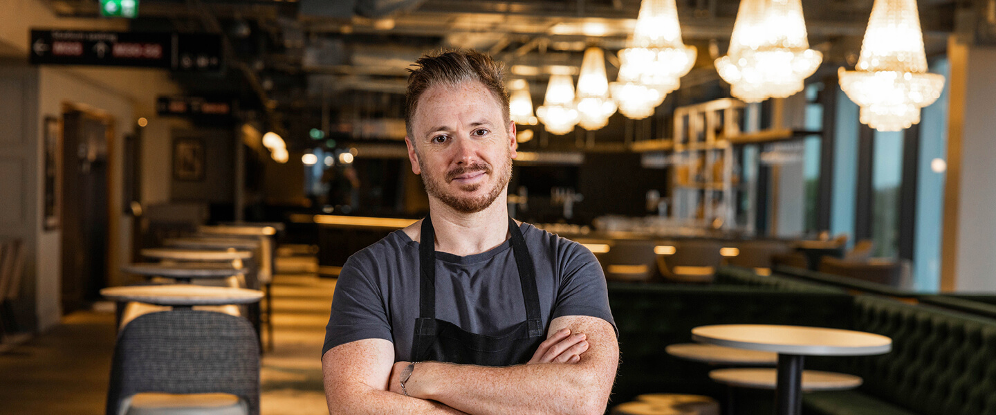 Ollie Dabbous in The East Wing | Keith Prowse